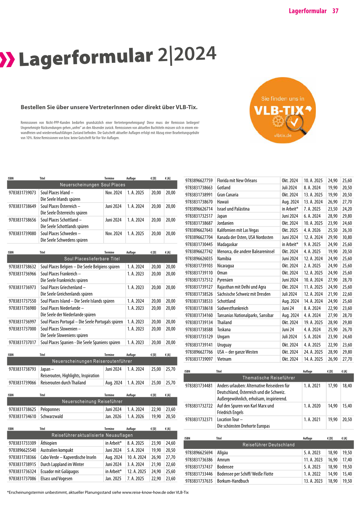 Vertrieb | Reise Know-How