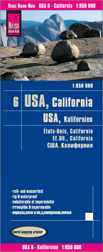 USA 06, Kalifornien (1:850.000) | Reise Know-How Verlag