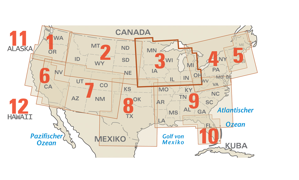 Midwest Us Map Airports