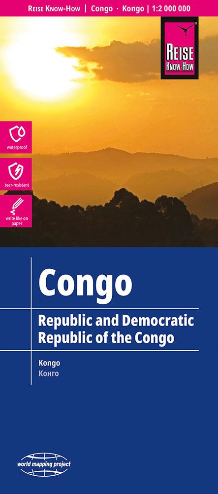 Kongo / Congo (1:2.000.000) | Reise Know-How